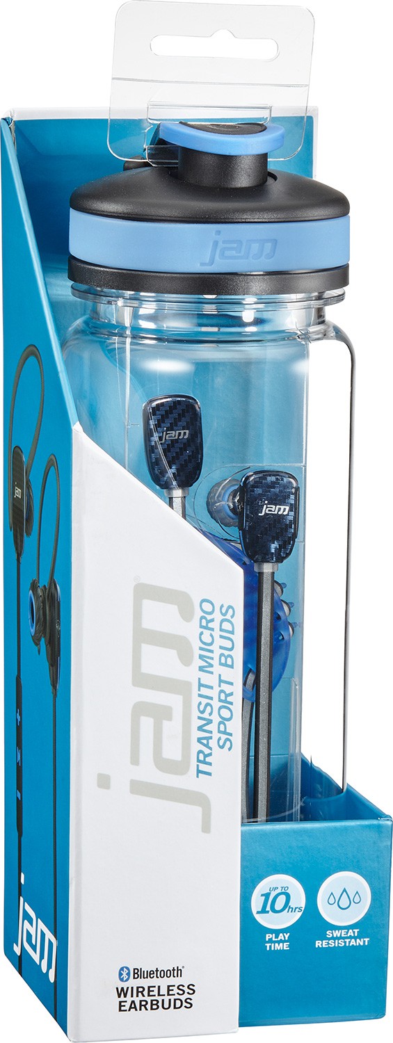 Sluchátka Jam Transit Micro Sports Buds HX-EP510BL - Ahifi.cz