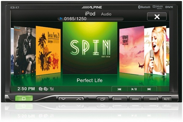 Mobilní mediální stanice Alpine ICS-X7 - Ahifi.cz