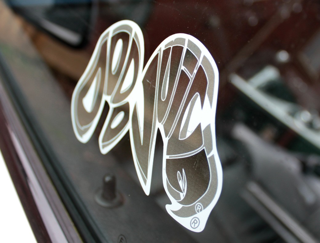 Samolepka Dodo Juice Logo Window Sticker Mono 68 x 125 mm - Ahifi.cz