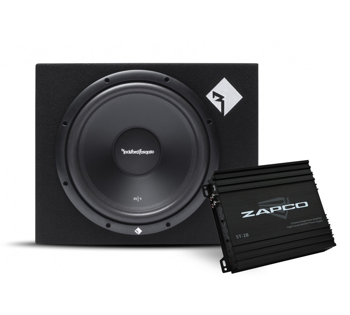 Ahifi set 13 (Rockford Fosgate R1-1X12 + Zapco ST-2B) - Ahifi.cz