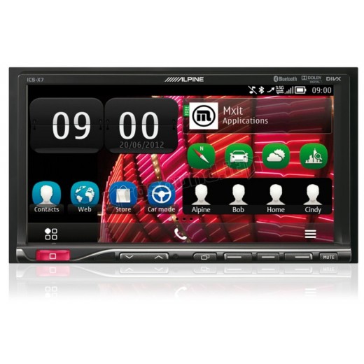 Mobilní mediální stanice Alpine ICS-X7 - Ahifi.cz